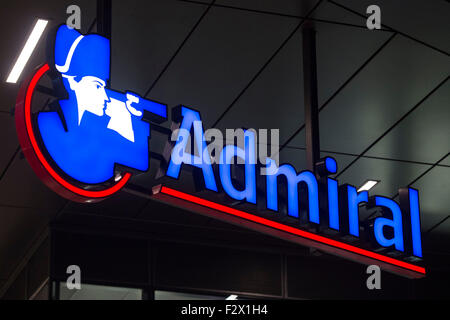 Admiral insurance sign logo Stock Photo - Alamy