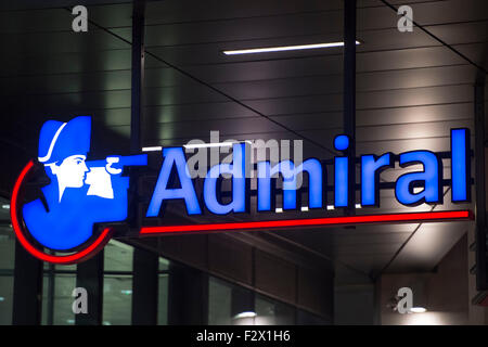 Admiral insurance sign logo Stock Photo - Alamy