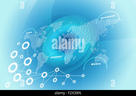 World map with numbers Stock Photo - Alamy