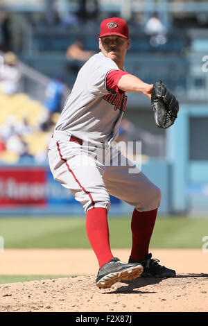 Arizona Diamondbacks relief pitcher Andrew Saalfrank (57) throws ...