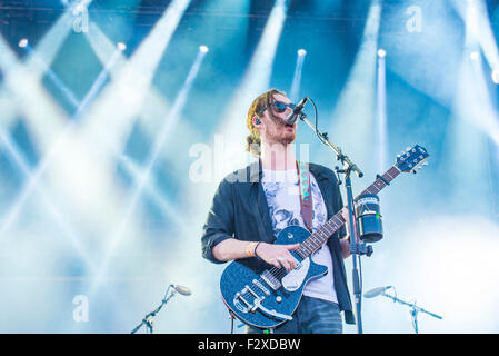 Singer/songwriter Hozier performs onstage at the 2015 iHeartRadio Music ...