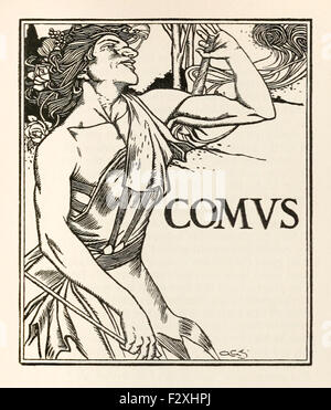 Comus by John Milton (1608-1674). The poem is a masque (or musical poem ...