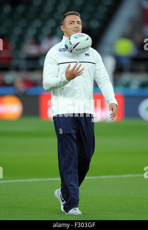 London, UK. 26th Sept, 2015. England Rugby Fan England V Wales England ...