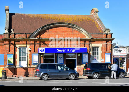 Crossrail train London Seven Kings railway station platform all ...