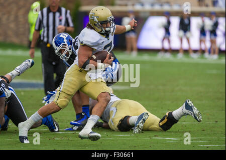 99/26/15, 2015: Georgia Tech Yellow Jackets quarterback Justin Thomas ...
