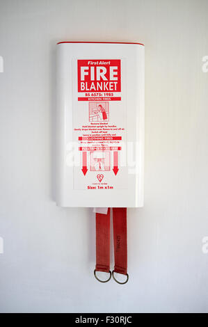 A fire blanket Stock Photo - Alamy