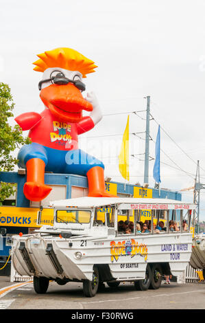 Ride The Ducks Tour Seattle WA Stock Photo - Alamy