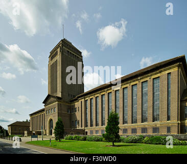 Cambridge University Library tower - the Giles Gilbert Scott building ...