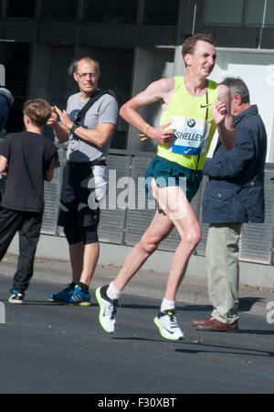 Berlin, Germany. 12th Sep, 2015. Singer Cleo Panther of Austrian group ...