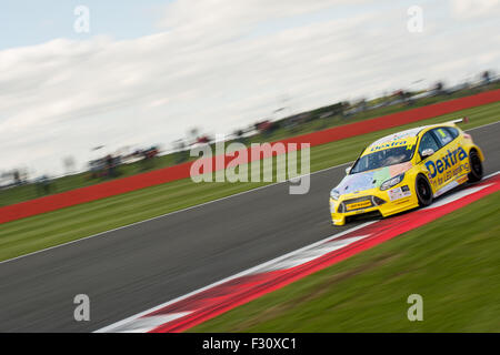 Northamptonshire, UK. 27th Sep, 2015. Alex Martin and Dextra Racing drives during Race 2 of the ...