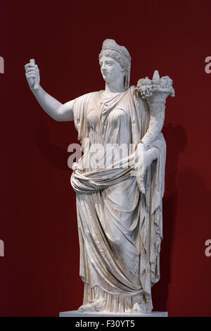Berlin. Germany. Portrait statue of Deified Roman Empress Livia ...