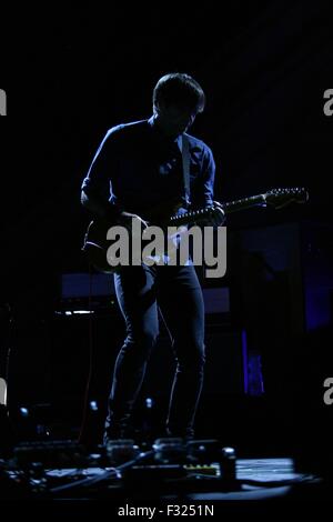Death Cab For Cutie in concert at Terminal 5 in New York Stock Photo ...
