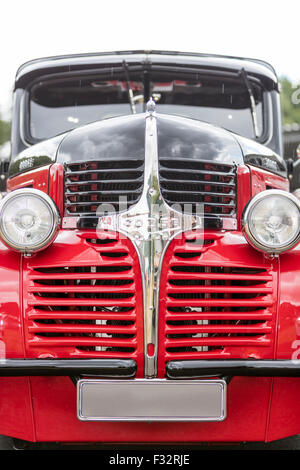 Front bumper of an old car Dodge Brothers. Festival OLD CAR Land. May ...