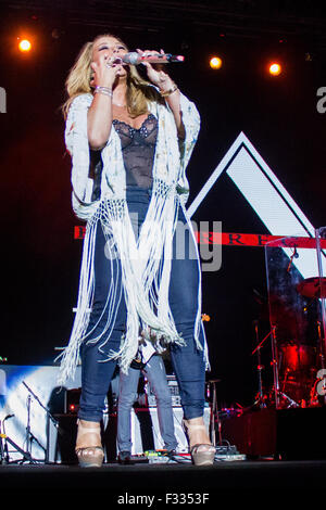 Anastacia performs live in concert during her 'Resurrection Tour' in ...