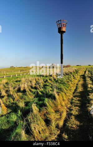 Fire beacon on the top of Westbury Hill, Wiltshire Stock Photo - Alamy