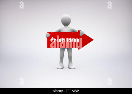 Text sign showing Fresh Ideas. Business photo showcasing thought or ...