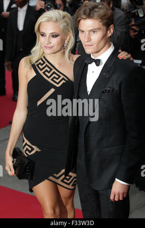 Pixie Lott and Oliver Cheshire attend the V&A Museum Summer Party ...