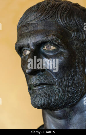 Junius Brutus. First Roman consul. Bust. Bronze. 4th-3rd century BC ...