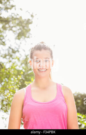 Athlete looking at the camera Stock Photo - Alamy