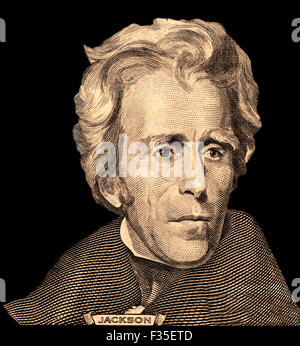 Portrait of U.S. president Andrew Jackson Stock Photo - Alamy