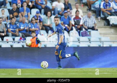Getafe, Spain. 27th Sep, 2015. Angel Lafita (Getafe) Football/Soccer ...