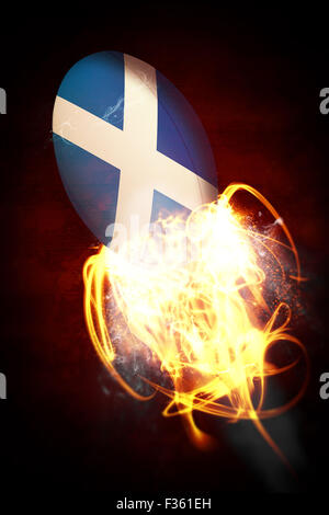 Composite image of scotland rugby ball Stock Photo - Alamy