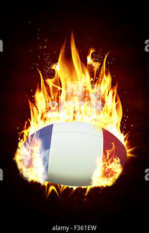Composite image of france rugby ball Stock Photo - Alamy