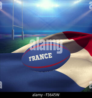 Composite image of france rugby ball Stock Photo - Alamy