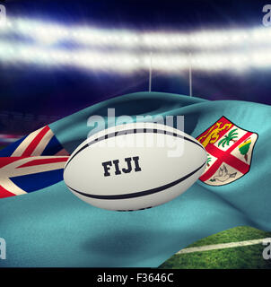 Composite image of fiji rugby ball Stock Photo - Alamy