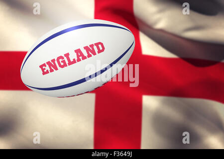 Composite image of england rugby ball Stock Photo - Alamy