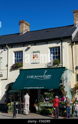 Main shopping street Cowbridge Vale of Glamorgan South Wales UK Stock ...