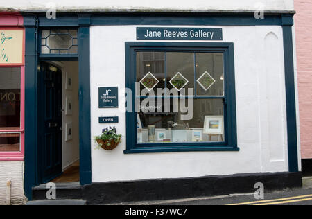 Jane Reeves art gallery Padstow Cornwall UK Stock Photo - Alamy
