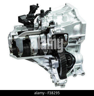 Cross section of a modern automatic transmission of a truck Stock Photo ...