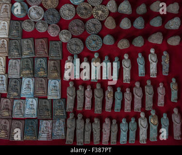 Thai amulets and good luck charms Stock Photo - Alamy