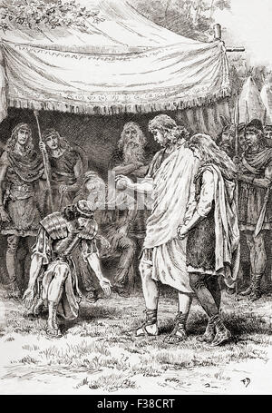 William Shakespeare 's play 'Cymbeline'. Scene I Act IV. Cloten in ...