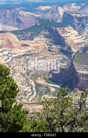 A view of Echo Park in Dinosaur National Park, Utah Stock Photo - Alamy
