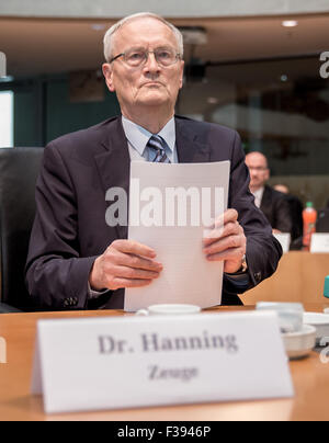 (dpa) - August Hanning, President of the German intelligence service ...