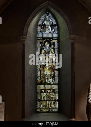 Window of the St. Patrick's Cathedral. Dublin, Ireland Stock Photo - Alamy