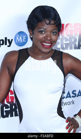 'Sangre Negra' episode 1 screening - Arrivals Featuring: Ingrid Coree ...