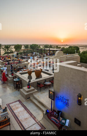 The Al Sarab rooftop lounge at the Bab Al Shams Resort Stock Photo - Alamy