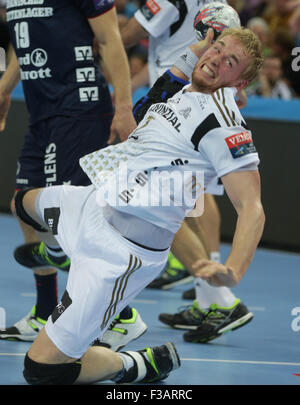 Kiel, Germany. 03rd Oct, 2015. Kiel's Domagoj Duvnjak in action during ...