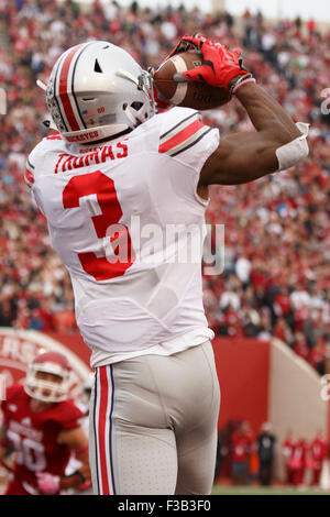 Ohio State Buckeyes wide receiver Carnell Tate celebrates after scoring ...