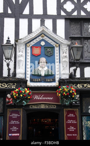 The Shakespeare Public House in Manchester City Centre Stock Photo - Alamy