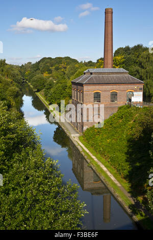 Smethwick canal pumping station Stock Photo - Alamy