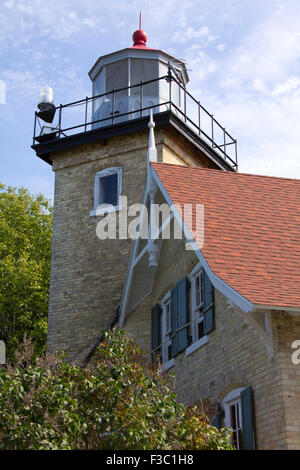 Eagle Bluff Lighthouse in Peninsula State Park Door County Wisconsin ...