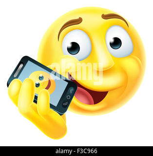 Happy smiley cartoon face on colorful dish plate Stock Photo - Alamy