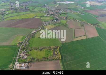 Aerial photograph of Aslockton, Nottinghamshire Stock Photo - Alamy