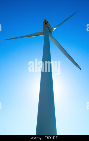 Windmill complex in the side of a mountain road Stock Photo - Alamy