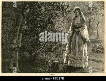 "Dora". David Copperfield and Dora Spenlow - his first wife. Dora, with ...