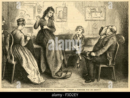 Illustration from 1872 edition of Charles Dickens's David Copperfield ...